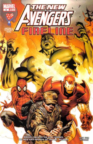 Amazon.com: NEW AVENGERS: FIRELINE #6 [AAFES Edition]: Stuart Moore: Books