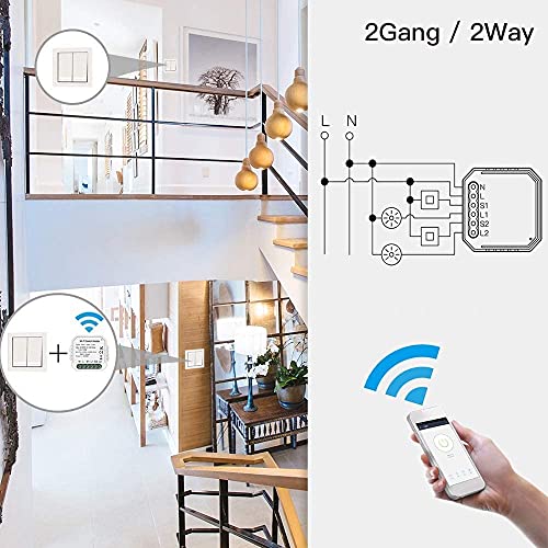 Smart Wi-Fi Dimmer Module 2 Recessed Channels – BigaMart