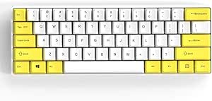 7keys DK61E 60% Mechanical Gaming Keyboard, RGB Backlit Wired PBT ...