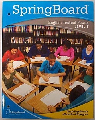 SpringBoard English Textual Power Level 5 : Board College: Amazon.in: Books