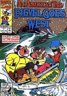 Amazon.com: An American Tail: Fievel Goes West #1 (January 1992 ...
