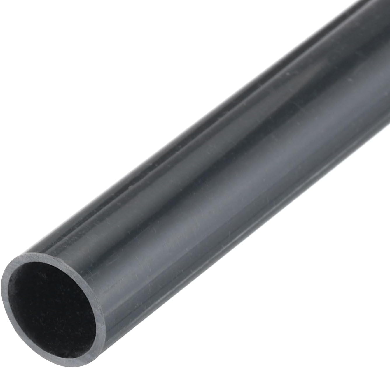 Amazon | uxcell PVC剛性丸パイプ 11mm 内径 13 mm 外径 350mm ダークグレー 高耐久性 水道管 クラフト ケーブルスリーブ用 | ホース・チューブ