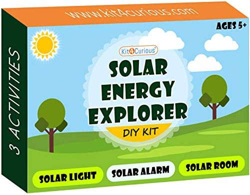 Buy kit4curious ® solar energy explorer diy kit for 5, 6, 7 year old ...