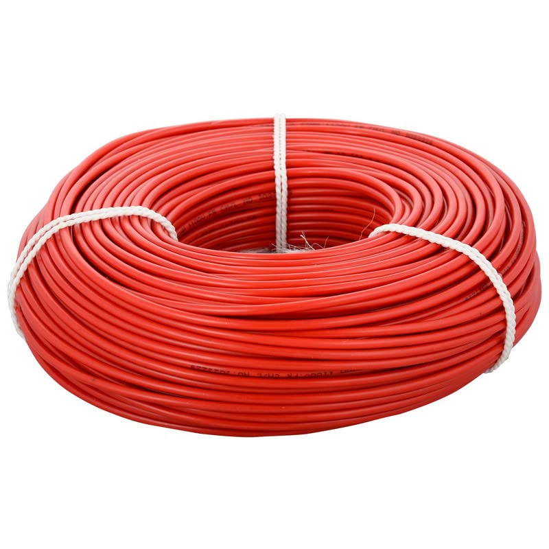 Buy Infinizy 90 Meter PVC Coated 4 Sq Mm Wire| Multistrands Flame ...