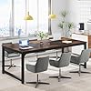 Amazon.com: Tribesigns Modern Computer Desk, 78.7 x 39.4 inch X Large ...