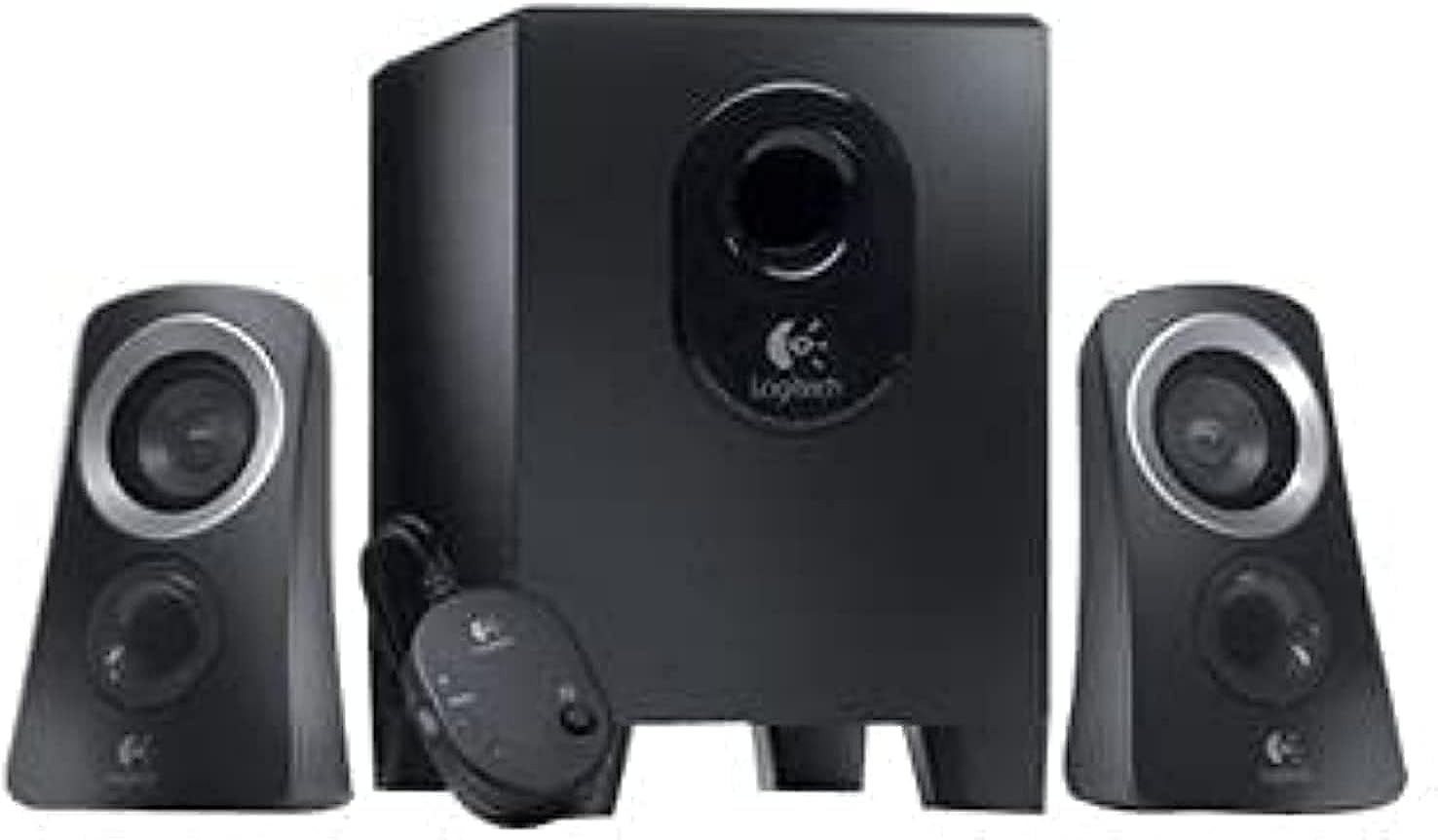 Logitech Z313 2.1 Multimedia Speaker System with Subwoofer, Full Range ...