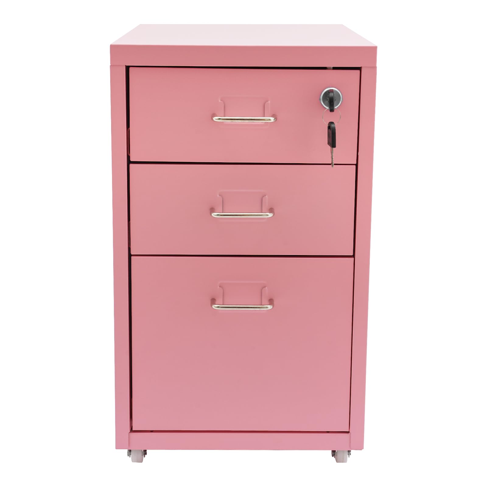 Amazon.com: ACNAO 3-Drawer Vertical File Cabinet,Metal Mobile File ...