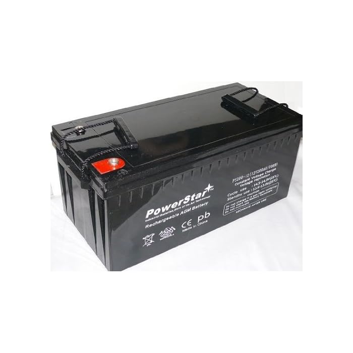 Buy Replacement 12V 200Ah FNC 122000 Sealed Battery Fully Rechargeable ...