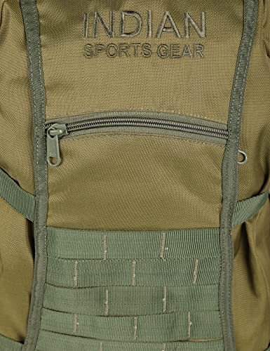 INDIAN SPORTS GEAR 55 Liters Rucksack, Green : Amazon.in: Bags, Wallets ...