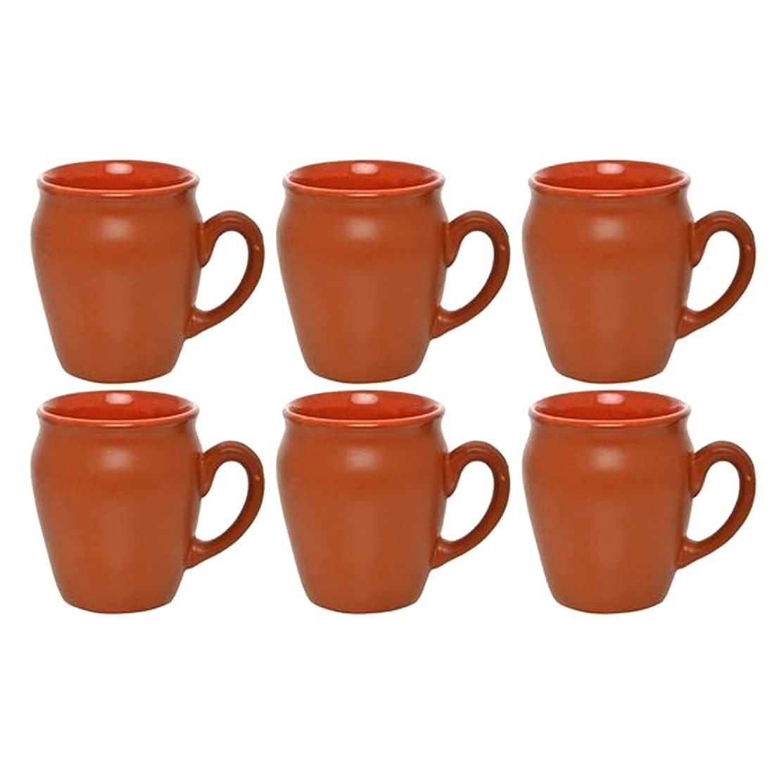Buy STUNNING FAB Ceramic Kulhad Cup with Handle Kullad Tea Cups with ...