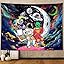 Amazon.com: Funny Space Astronaut Alien Blacklight Tapestry UV Reactive ...