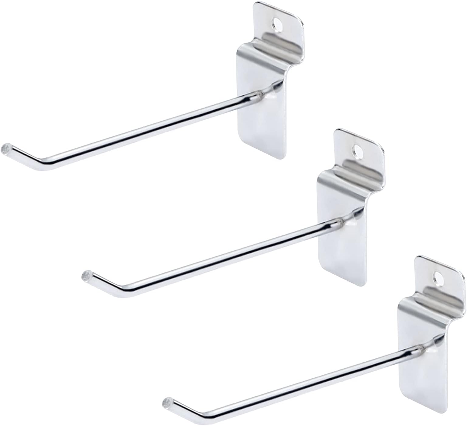 20Pcs Slat Wall Slatwall Hook Hooks Arm Retail Shop Display Hanger 4 ...