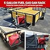 Amazon.com: SPARKWHIZ 5 Gallon Trailer Gas Can Holder Rack Compatible ...