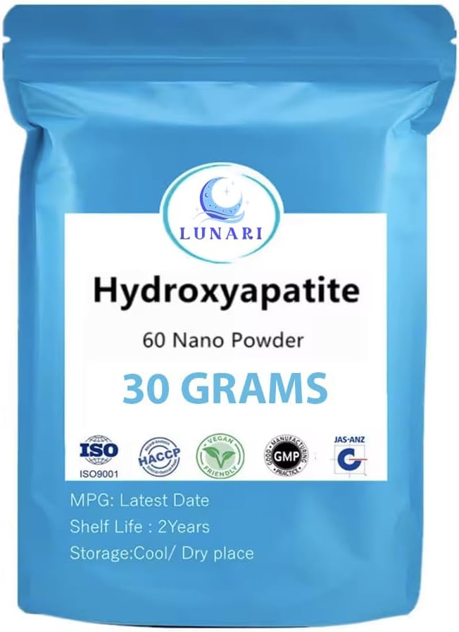 Amazon.com : 100% Pure Nano Hydroxyapatite Tooth Powder – Enamel ...