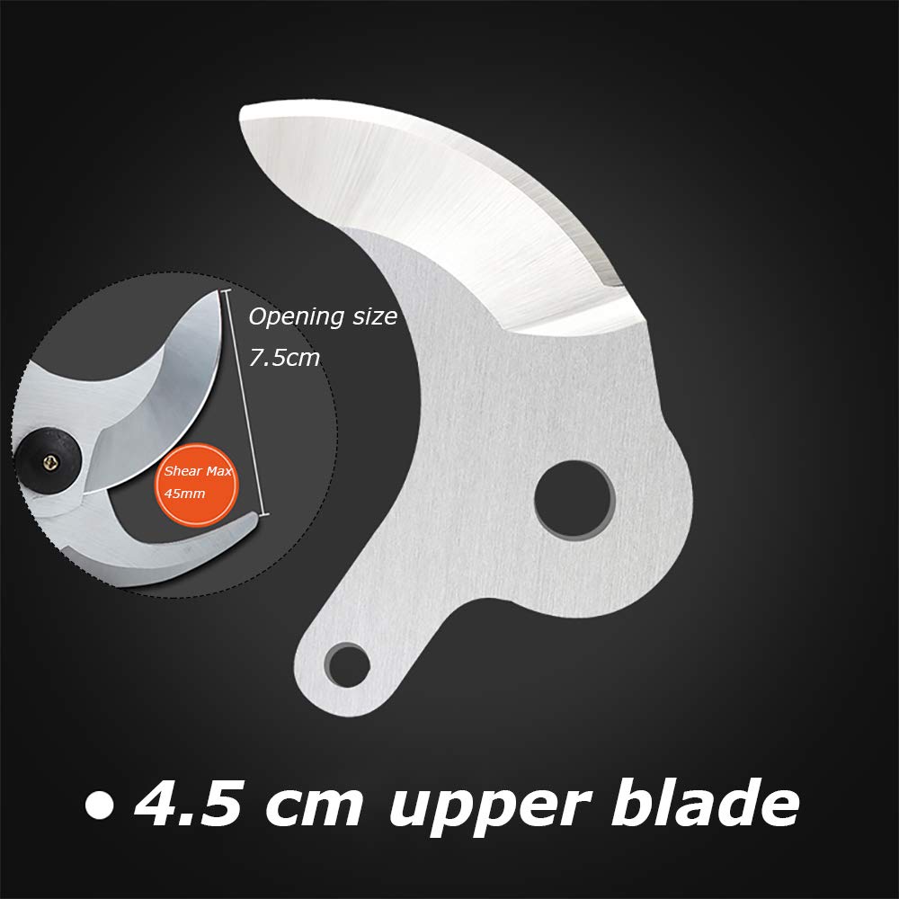 Buy Laecabv 4.5cm Electric Branch Cutter Scissors Strap Li-ion Battery ...