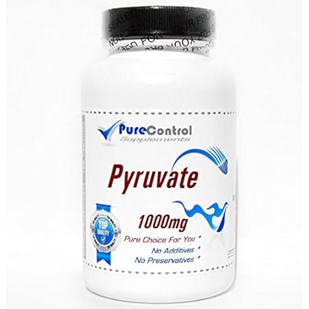 Amazon.com: Pyruvate 1000mg // 200 Capsules // Pure // by PureControl ...