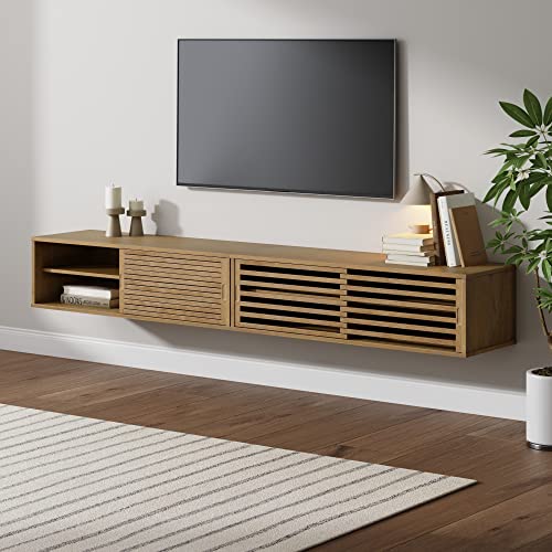 Snapklik.com : Nathan James Monroe Floating Wall Mounted Media ...