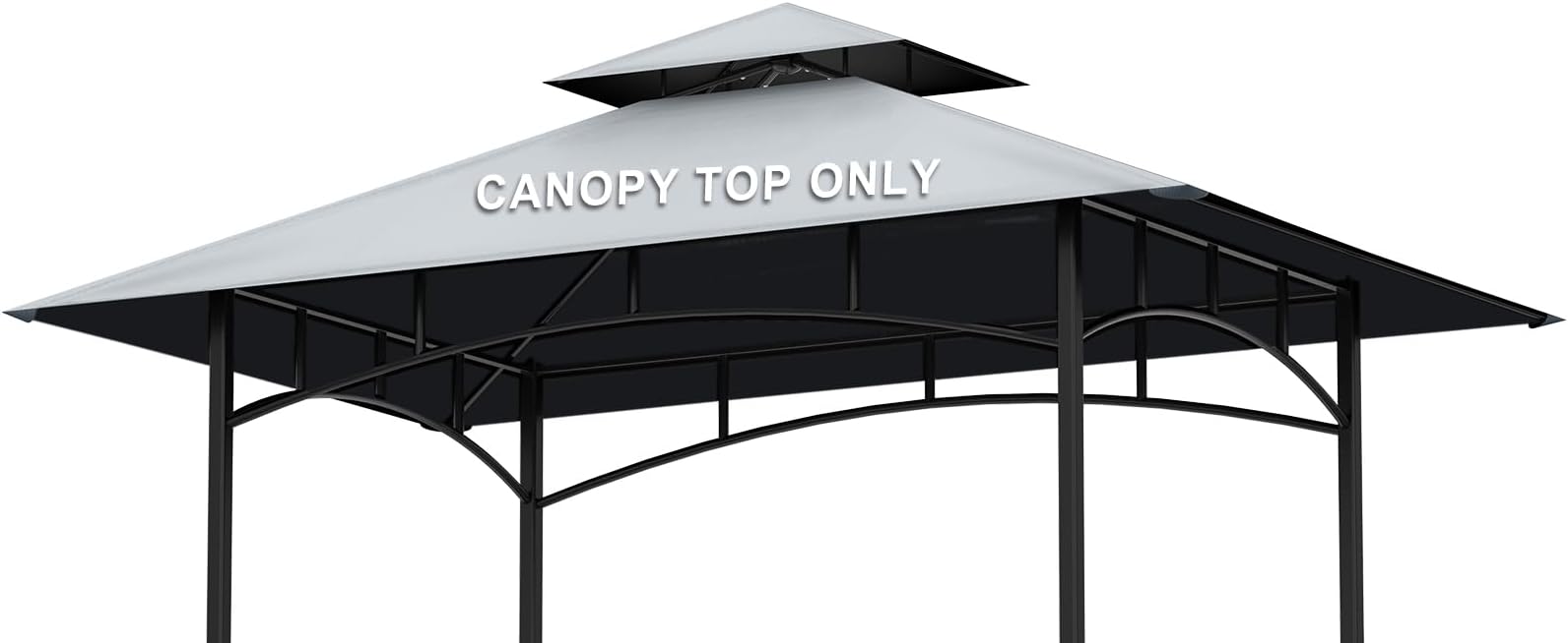 Amazon.com : KEYMAYA 8x5 Grill Gazebo Shelter for Patio and Outdoor ...