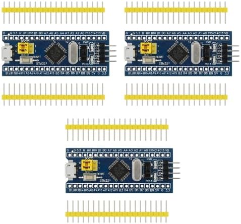 Amazon.com: DiGiYes 3Pcs STM32F103C8T6 ARM STM32 Minimum System ...