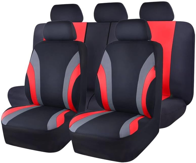 ELECTRIC CHOICE Fundas para Asientos de Coche, Juego de 5 Piezas Cubre ...