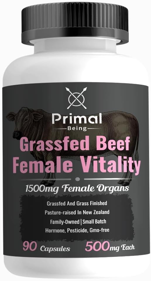 Amazon.com: Primal Woman Beef Organ Supplement for Women - Beef Liver ...