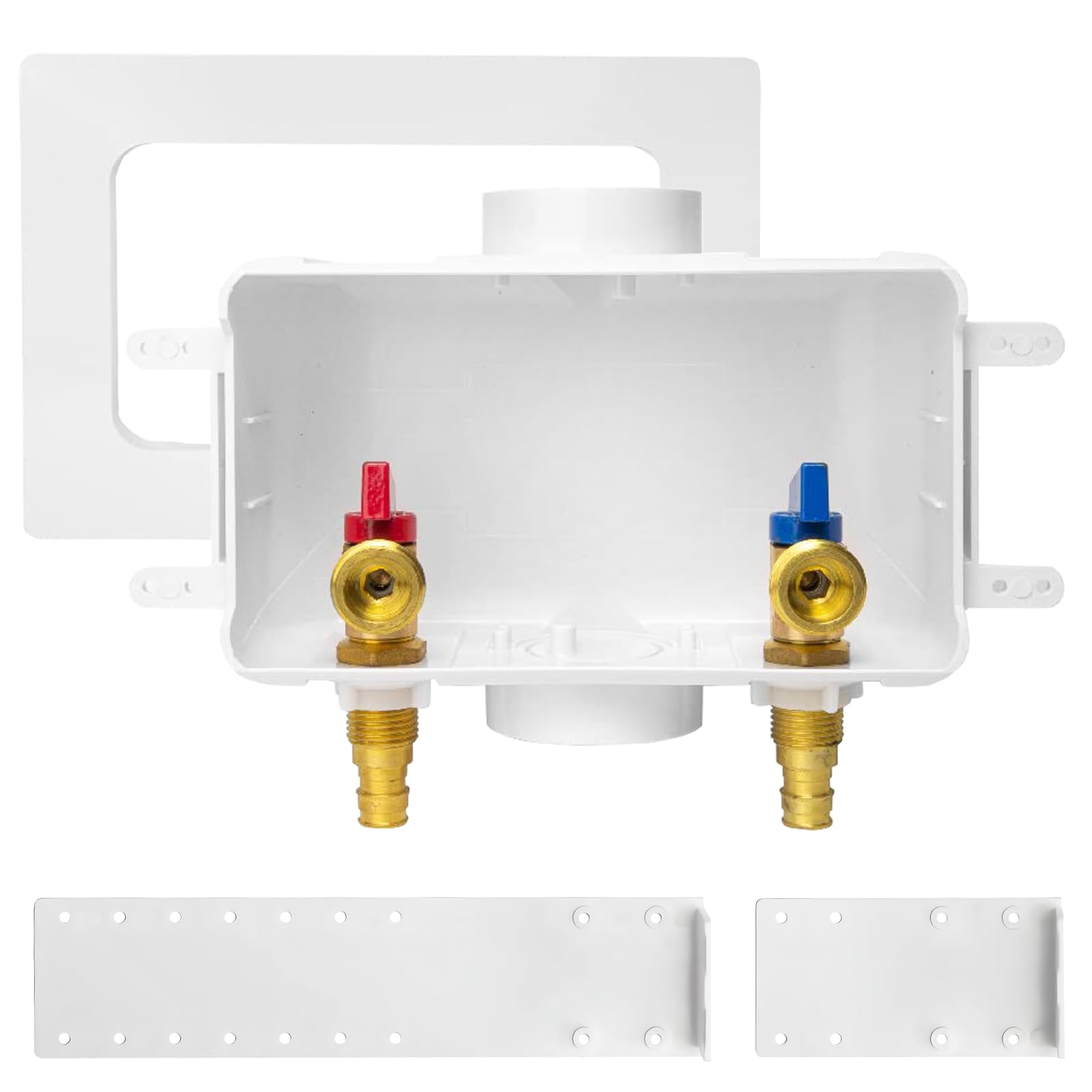 Snapklik.com : HeSun Washing Machine (Laundry) Outlet Box, 1/2 Inch PEX ...