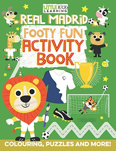 Real Madrid Footy Fun Activity Book: For 3-7 year olds (Children's ...