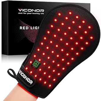 Amazon.com: Red Light Therapy Device for Hands, Infrared-Light-Therapy ...