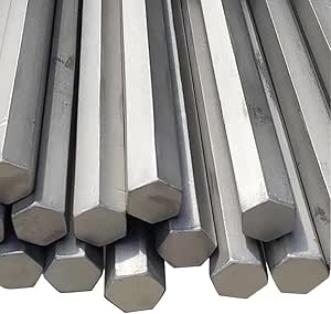 Amazon.com: 1pc Pure Titanium Hexagonal Rods Titanium Hex Rod Bar 8mm ...