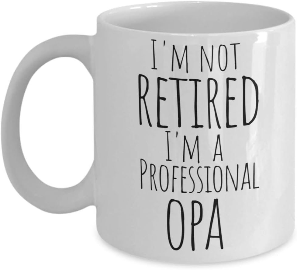 Amazon.com | Opa Mug for German Grandpa Grandfather Fathers - 11oz ...