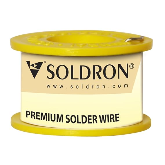 SOLDRON Unique Premium Grade 60/40 Solder Wire 100g | No-Clean Flux ...