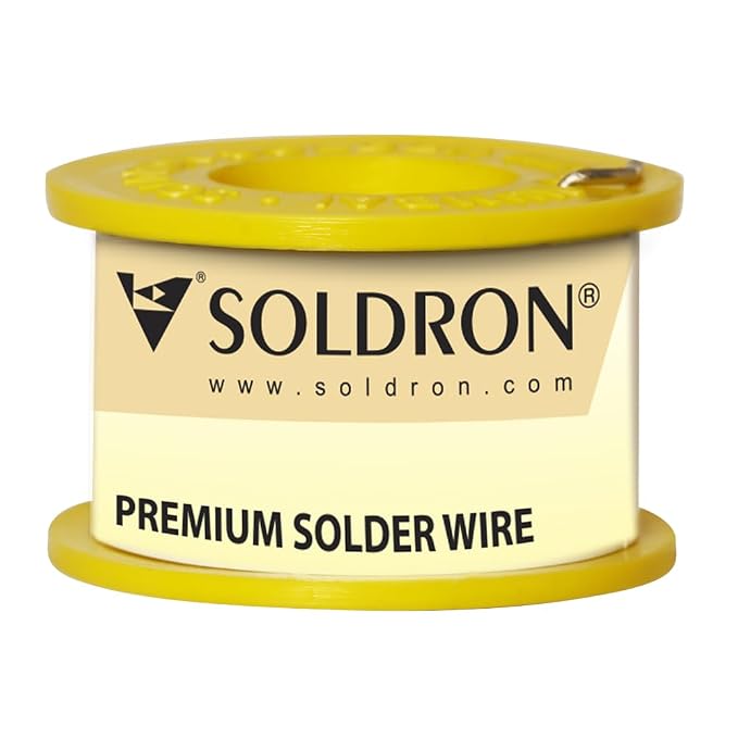SOLDRON Unique Premium Grade 60/40 Solder Wire 100g | No-Clean Flux ...