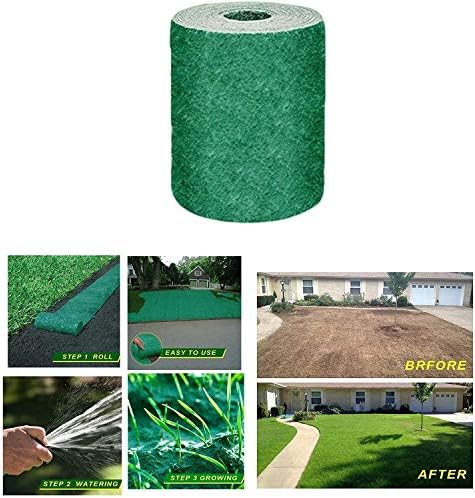 Amazon.com : Biodegradable Grass Seed Mat - Garden Backyard Plant ...
