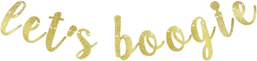 Amazon.com: Let's Boogie Banner, The 80's Prom/Dancing/Disco Party Sign ...