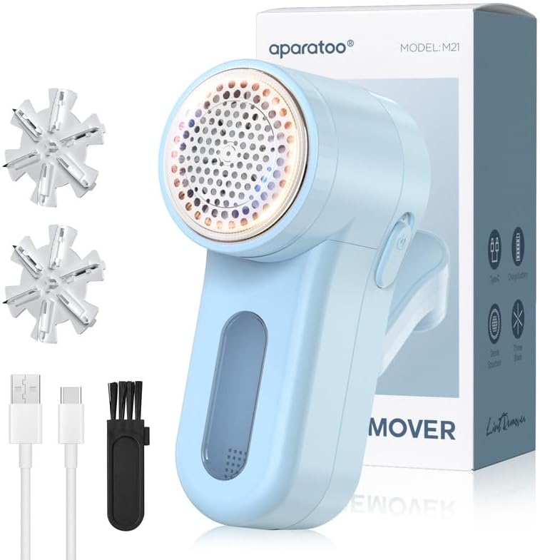 Amazon.com: Fabric Shaver Lint Shaver, Electric Lint Remover with 6 ...