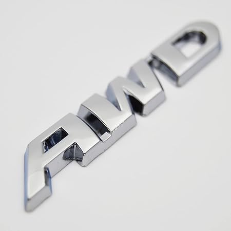 Amazon.com: 1Pc AWD Logo Emblem Tailgate Side 3D Metal Sticker Badge ...