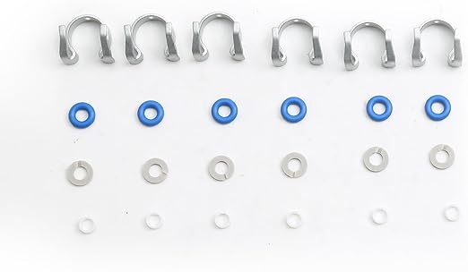 Amazon.com: Sprwinautummer C2D24387 Fuel Injector Seal Repair Kit 3.0L ...