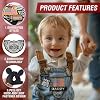 Amazon.com: WILDREEDS 7 Pieces Daddy and Mommy Patches, Hook and Loop ...