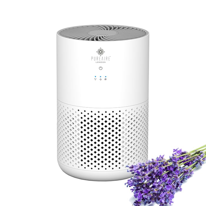 PureAire Air Purifier For Bedroom Home Office with HEPA Filter PAH1 3 ...
