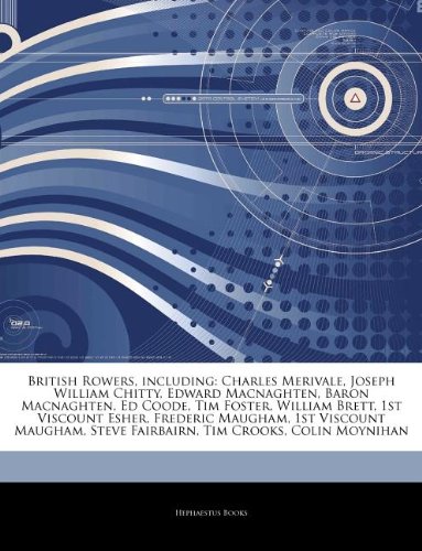 Amazon | Articles on British Rowers, Including: Charles Merivale ...