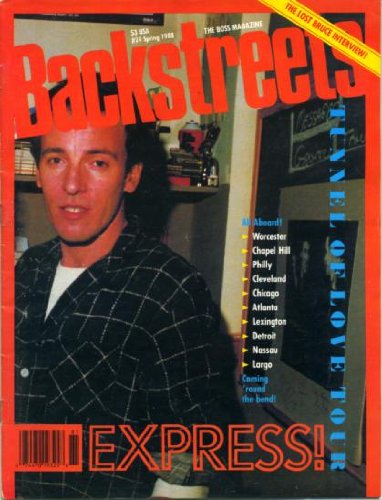Backstreets #24 Spring 1988 Bruce Springsteen Fan Magazine - Livros na ...