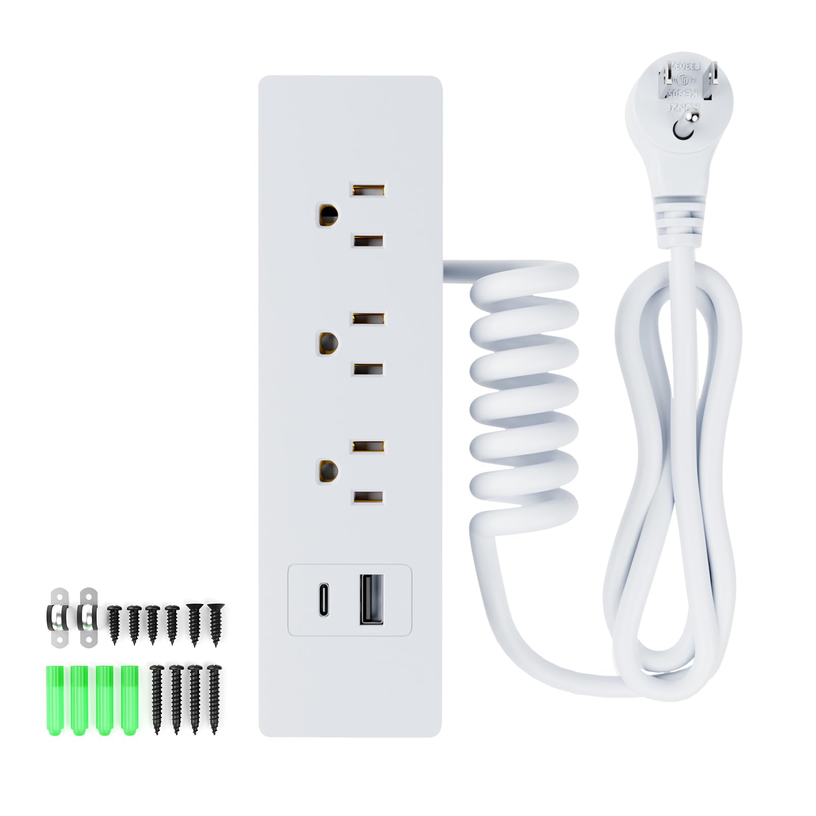 Amazon.com: Drawer Outlet Kit, Recessed Furniture Power Strip, PD 20W ...