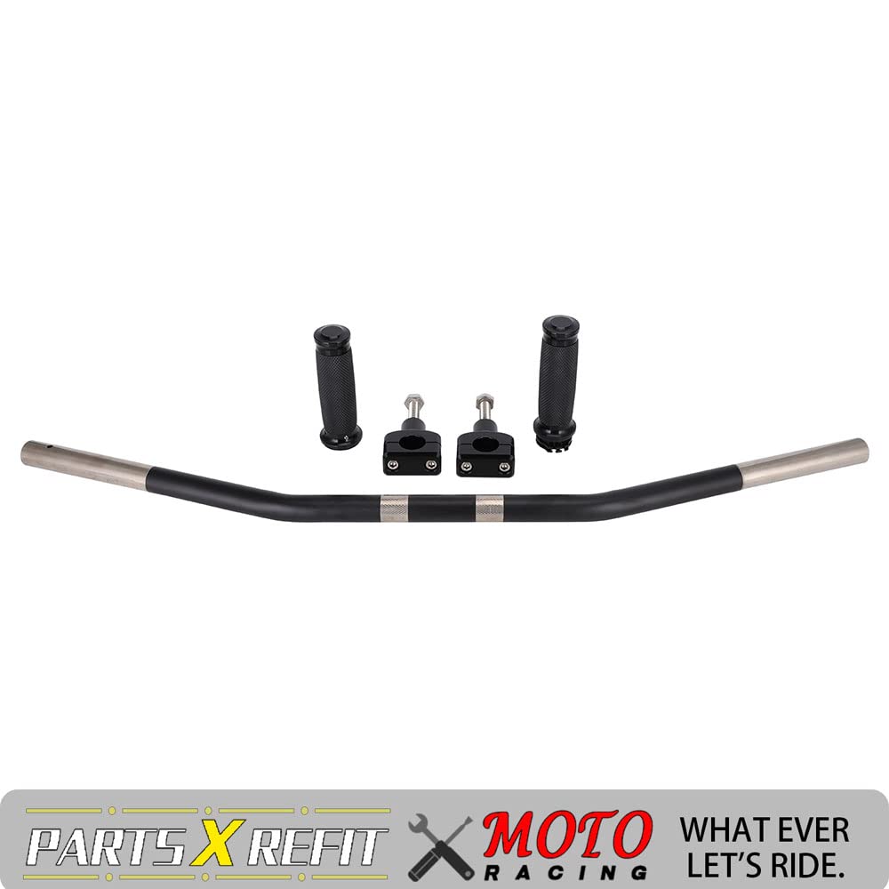 Snapklik.com : 1" 25mm Motorcycle Drag Bars Handlebars + 1" Handlebar ...