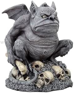 Gargoyle Trolling Statue Cold Cast Resin Figurine : Amazon.ca: Home