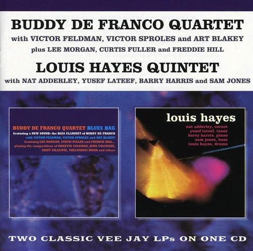 Buddy de Franco + Louis Hayes - Blues Bag + Louis Hayes (2 Lps on 1 CD ...