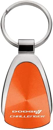 Amazon.com: AU-TOMOTIVE GOLD Tear Drop Key Chain for Dodge Challenger ...
