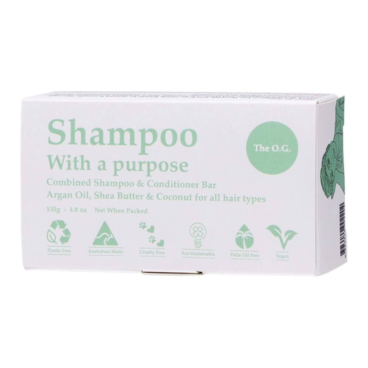 Shampoo with A Purpose Shampoo & Conditioner Bar for All Hair Types ...