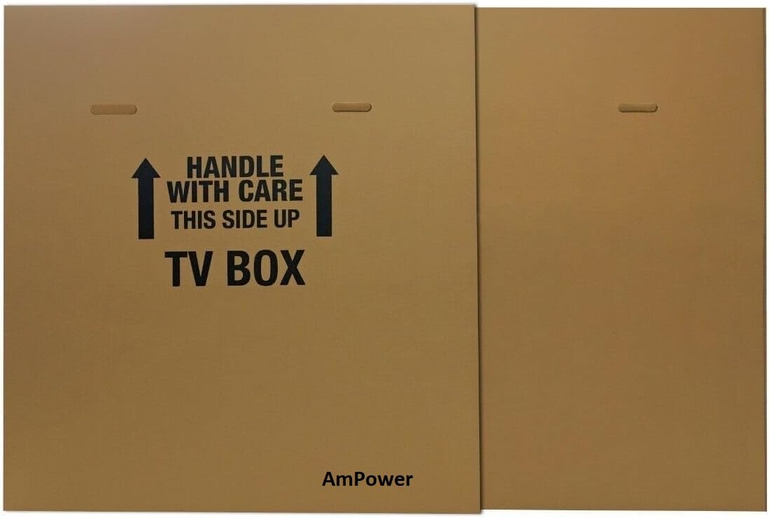 Amazon.com: TV Moving Box Up to 70" Adjustable Box : Office Products