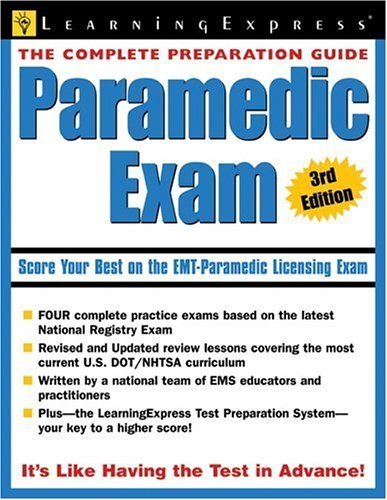 Paramedic Exam: 9781576855447: Medicine & Health Science Books @ Amazon.com