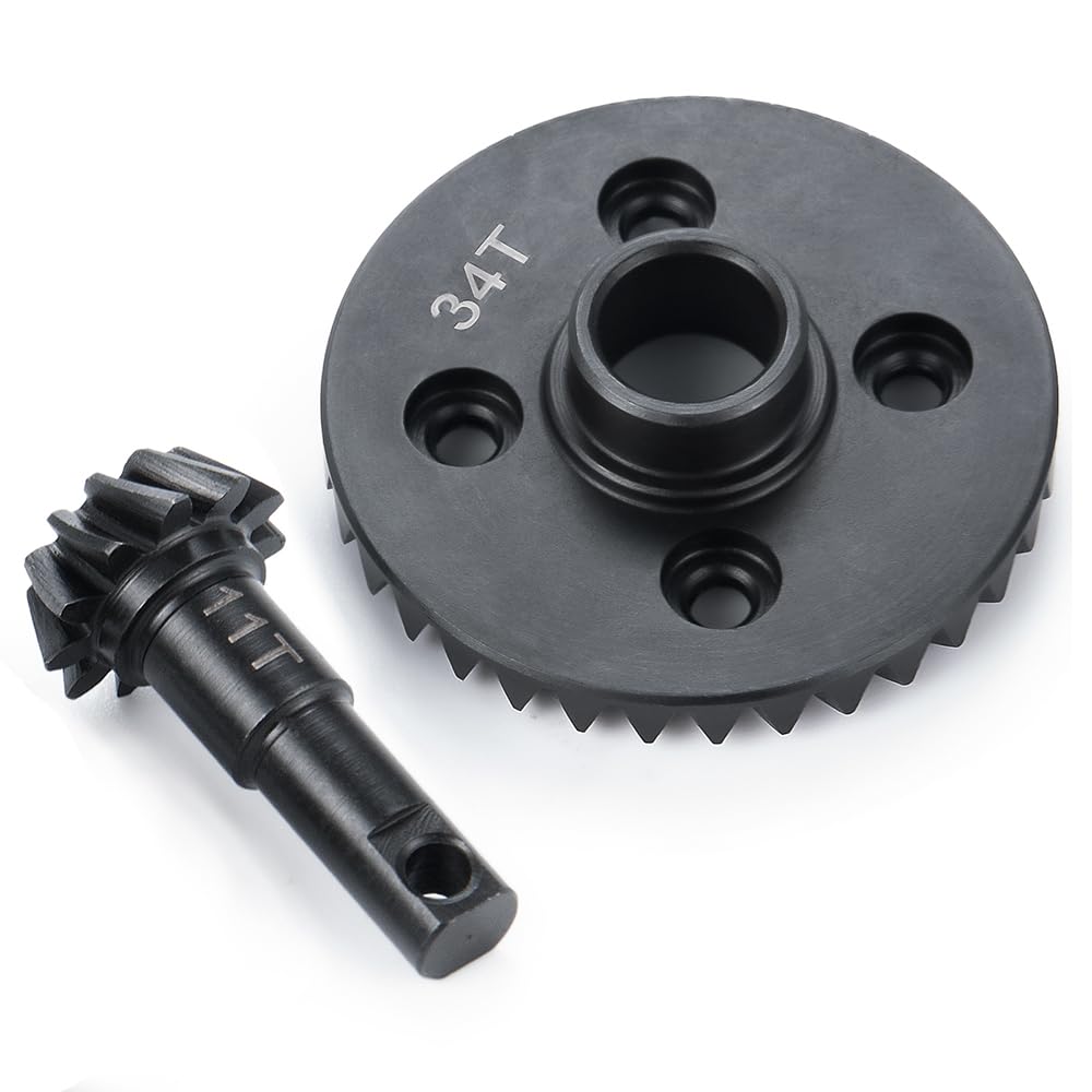 Snapklik.com : 11T/34T Differential Axle Gears Aluminum Alloy Stock ...